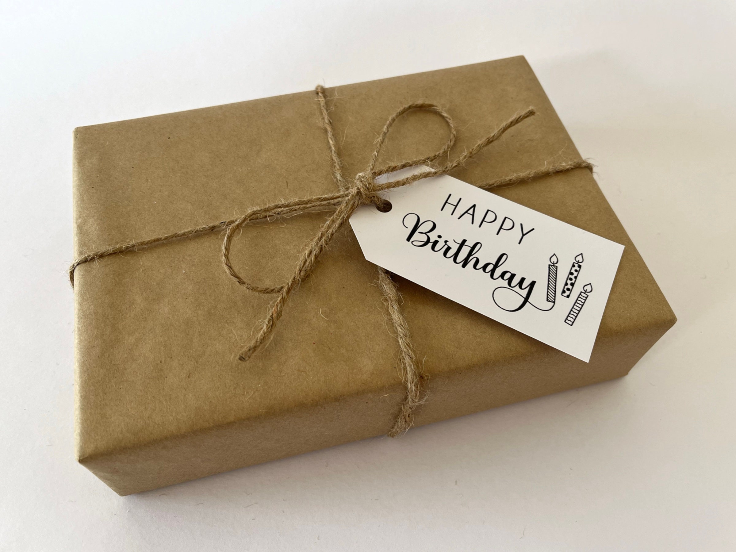 Printable Birthday Gift Tag Bundle Set of 4 Designs Digital Download ...