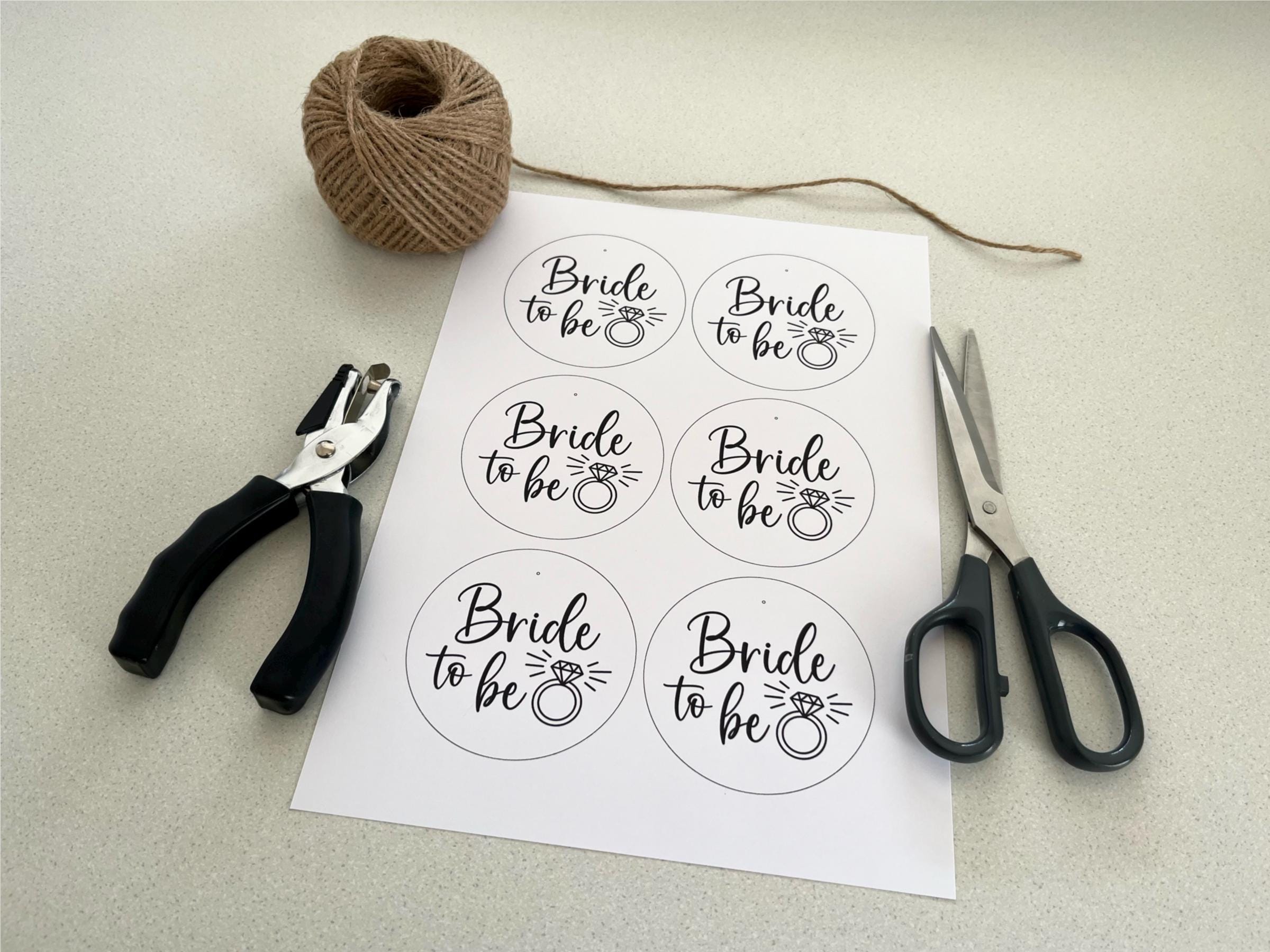 Printable Bride to Be Gift Tag | Digital Download | Bridal Shower ...