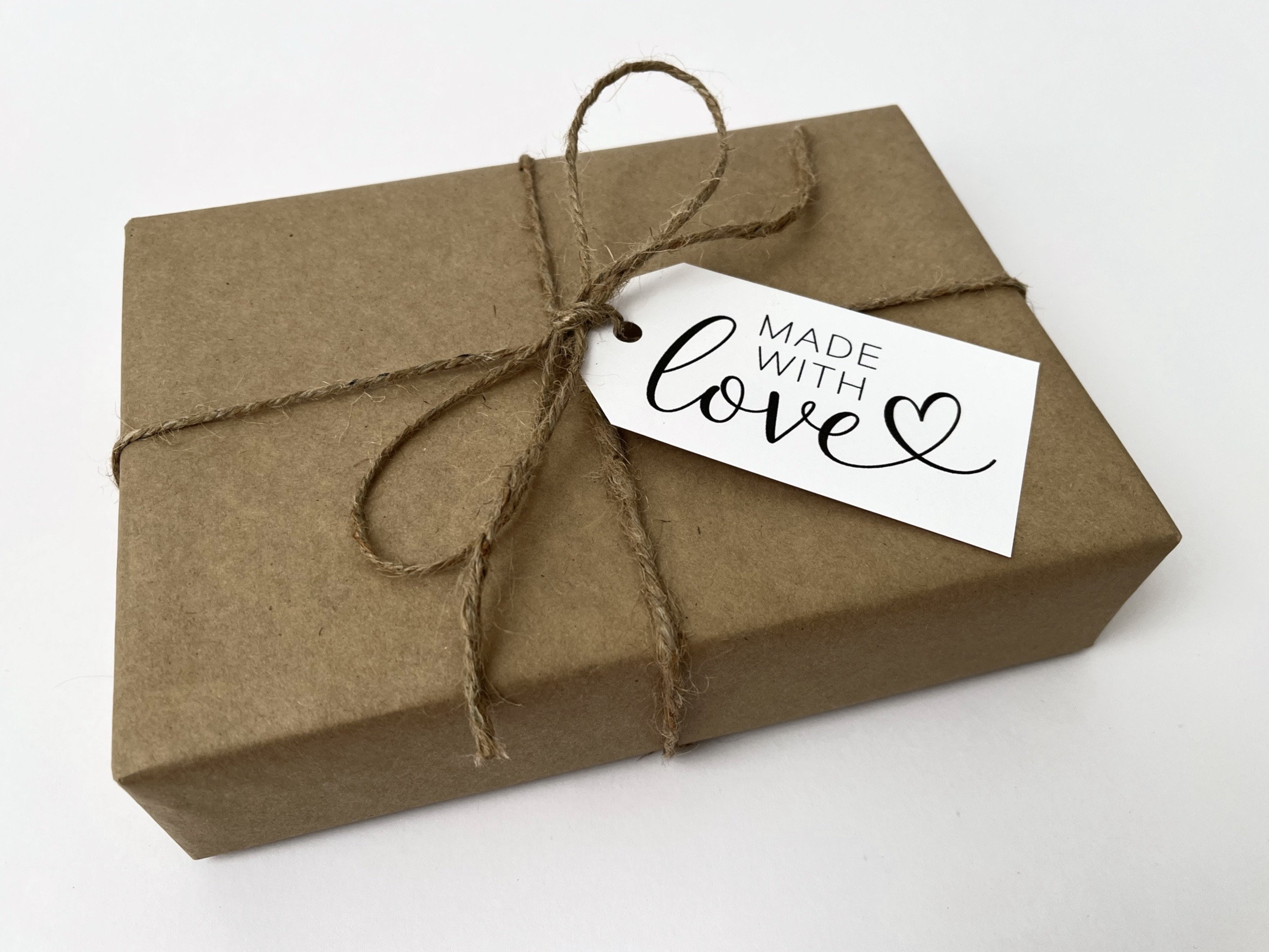 Printable Made With Love Gift Tag | Digital Download | Label for ...