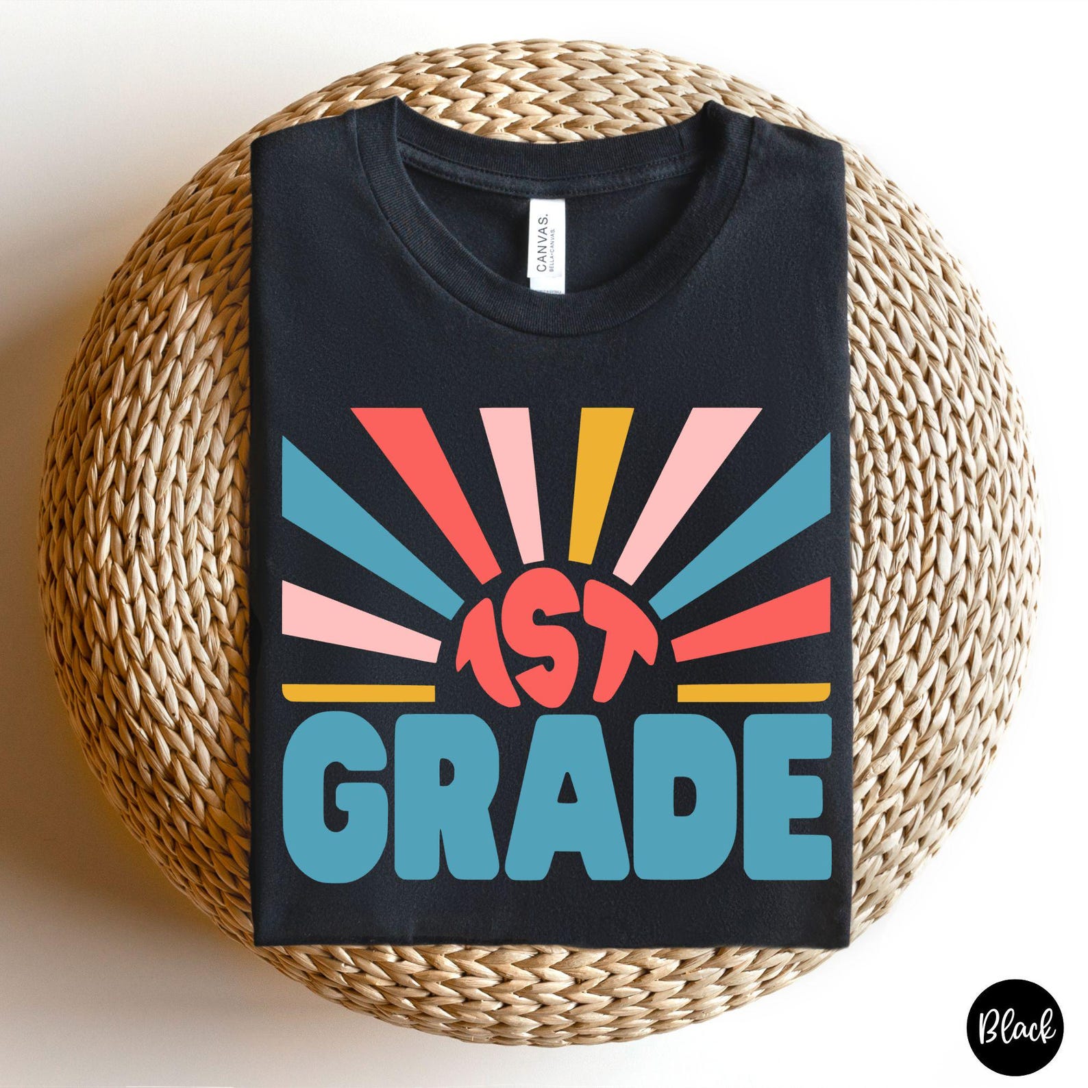 Retro First Grade Teacher Shirt 1st Grade Teacher T-shirt First Grade ...