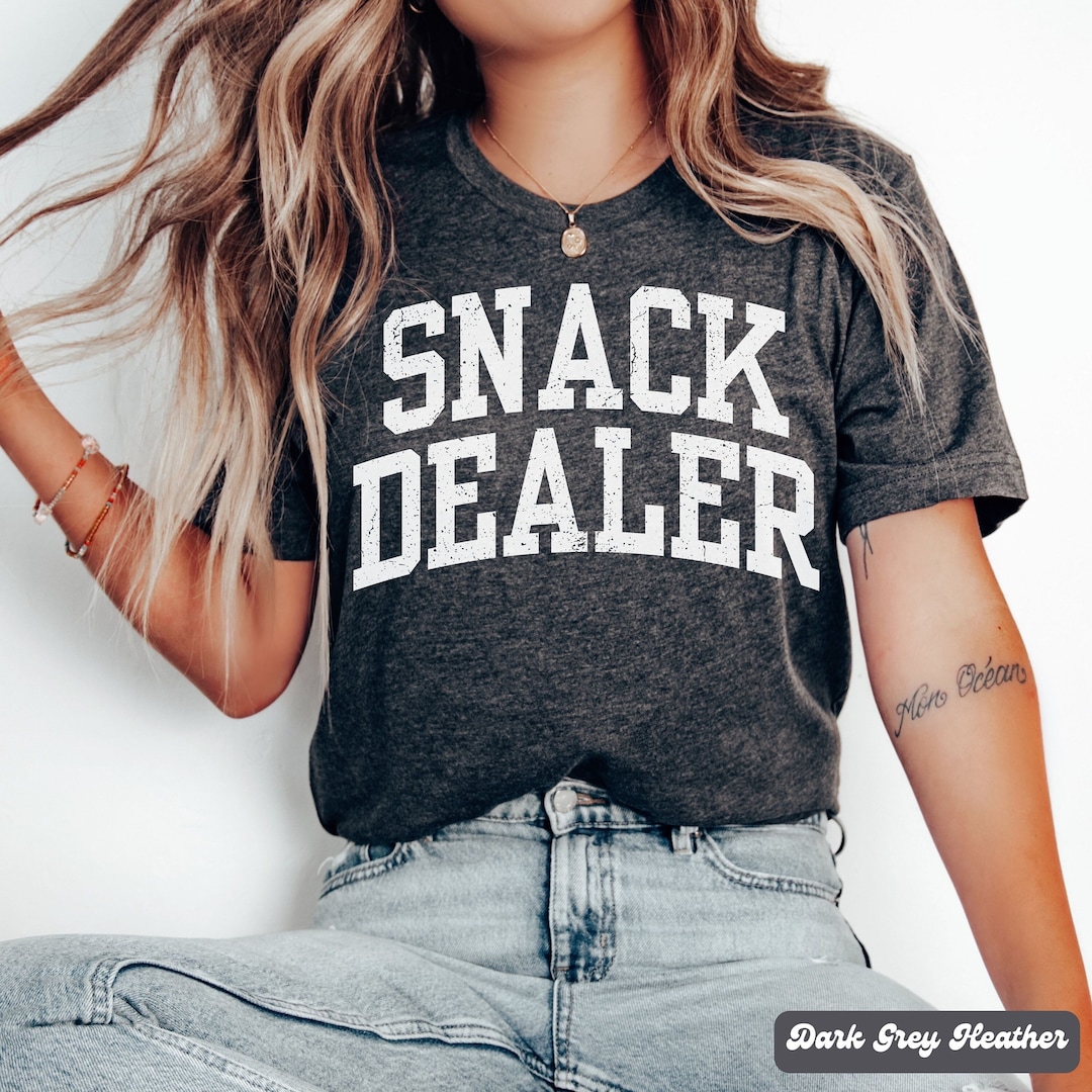 Snack Dealer Shirt, Funny Mom T-shirt, Toddler Mom Tee, Mother's Day ...