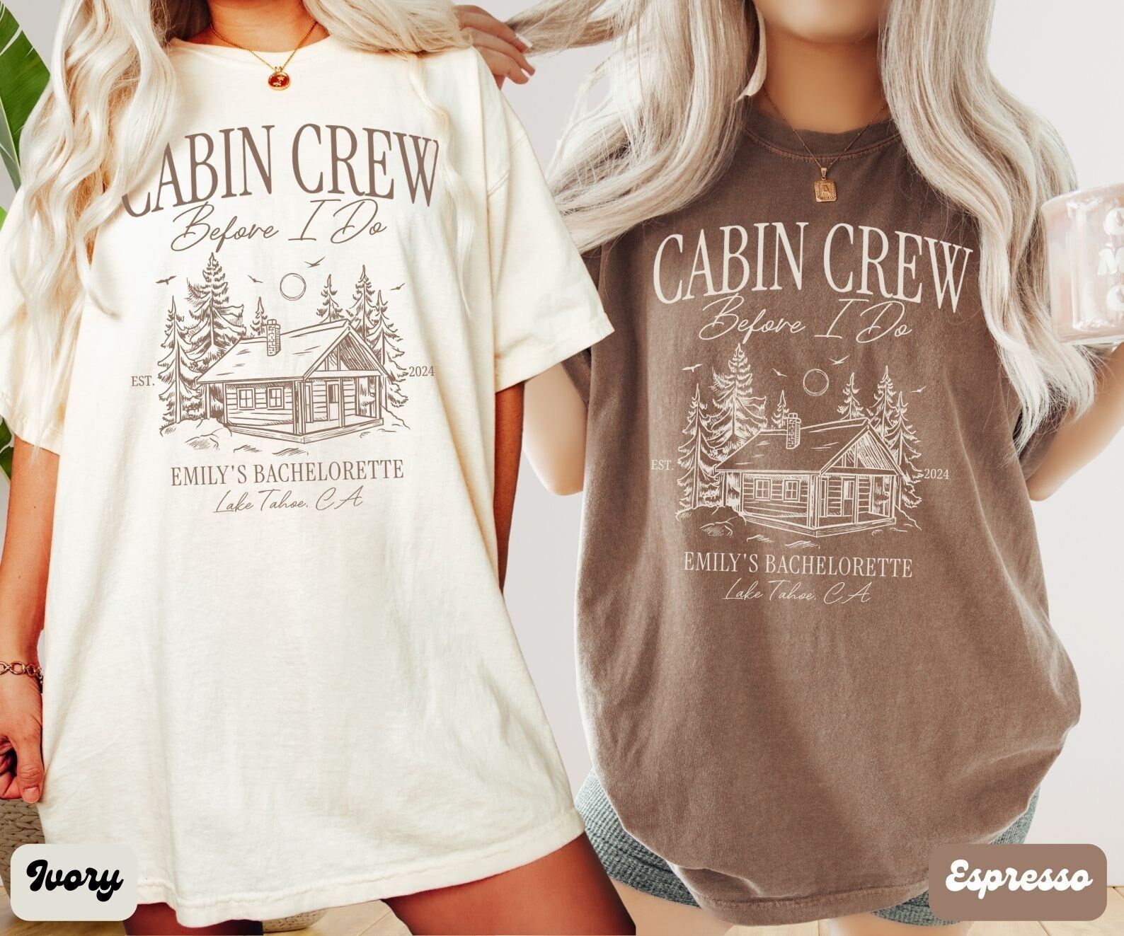 Cabin Bachelorette Shirts, Camp Bachelorette Party Shirt, Lake Bridal ...