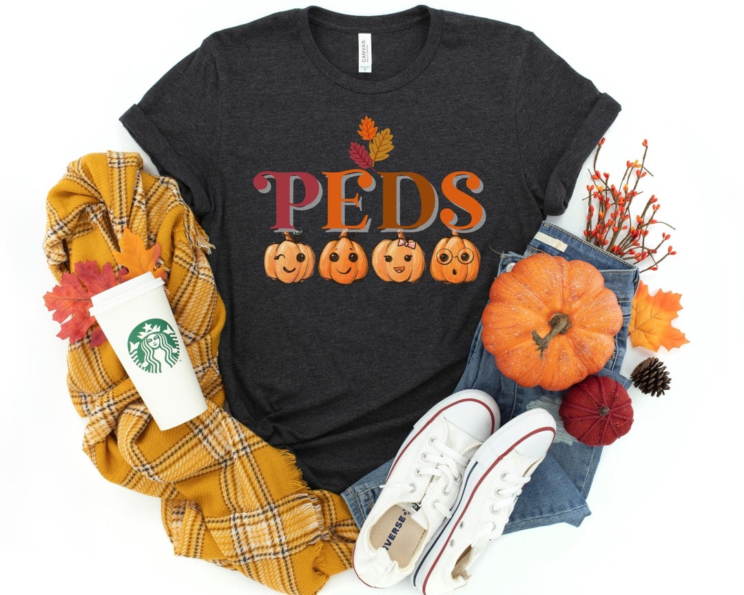 Peds Nurse Shirt, Pediatric Nurse Fall Shirt, Pediatric Doctor T-shirt ...