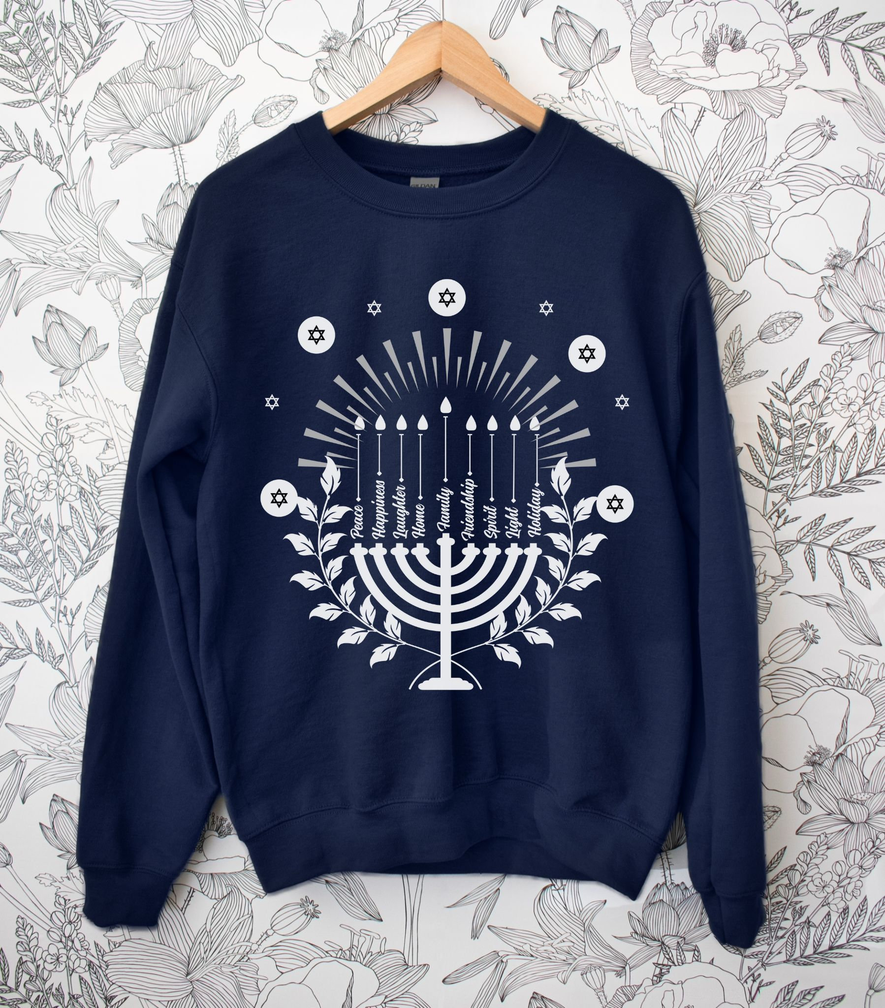 Hanukkah Sweater, Hanukkah Sweatshirt, Happy Hanukkah Gift, Funny ...