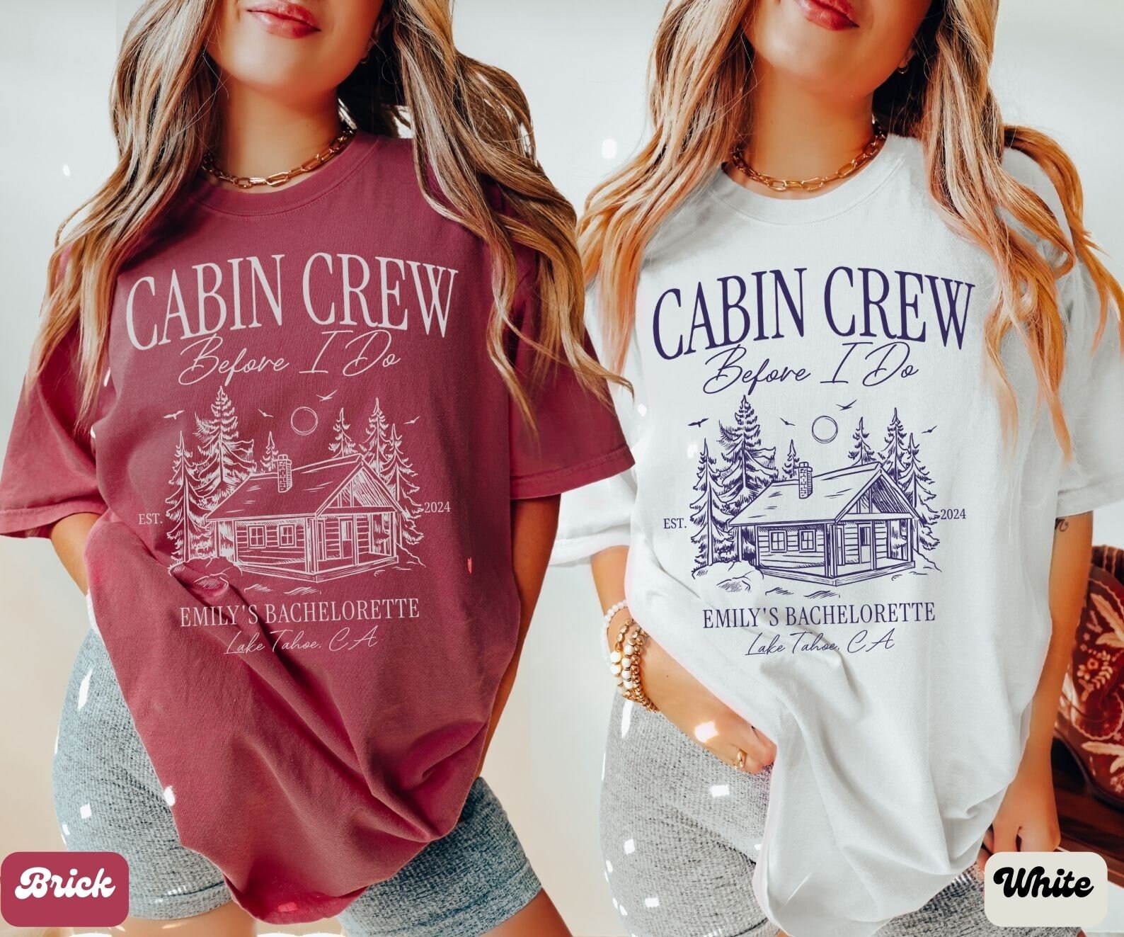 Cabin Bachelorette Shirts, Camp Bachelorette Party Shirt, Lake Bridal ...