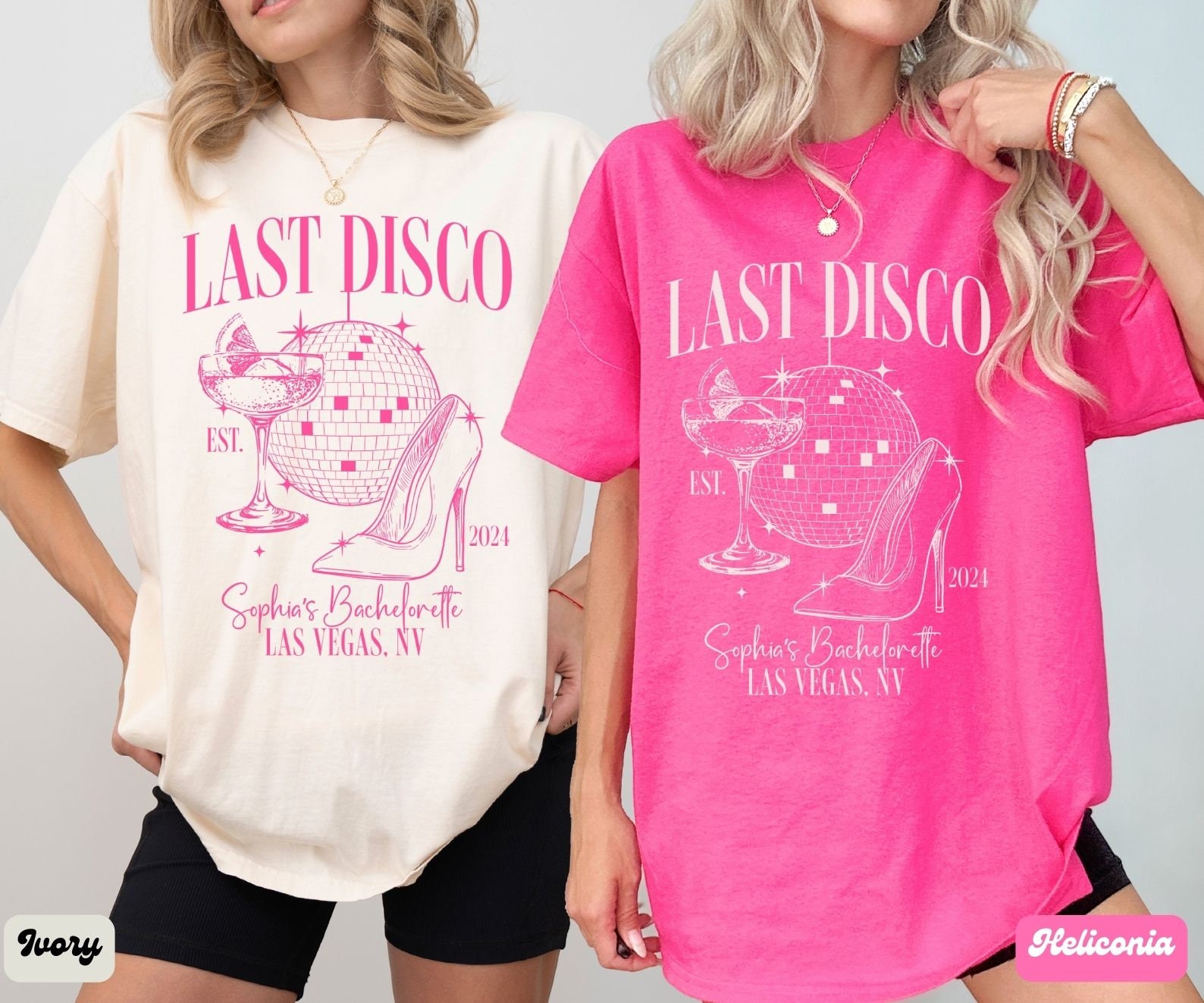 Last Disco Shirt, Custom Disco Bachelorette Party Shirts, Disco Bride ...