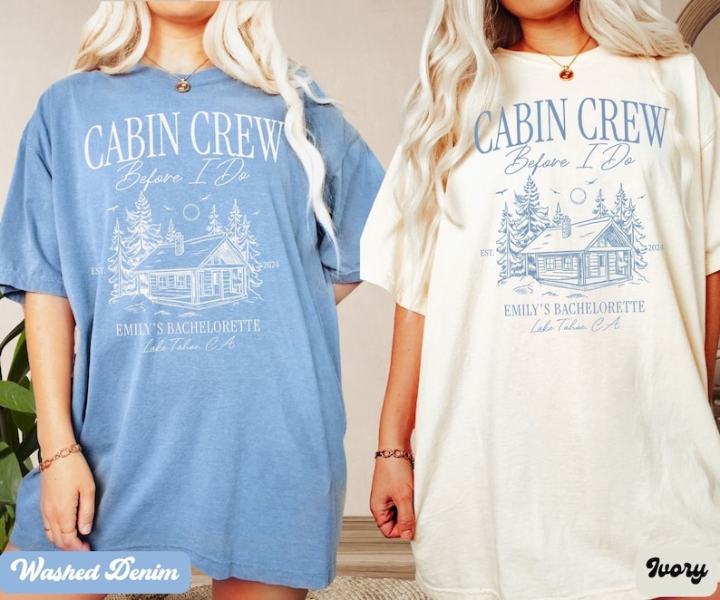 Cabin Bachelorette Shirts, Camp Bachelorette Party Shirt, Lake Bridal ...