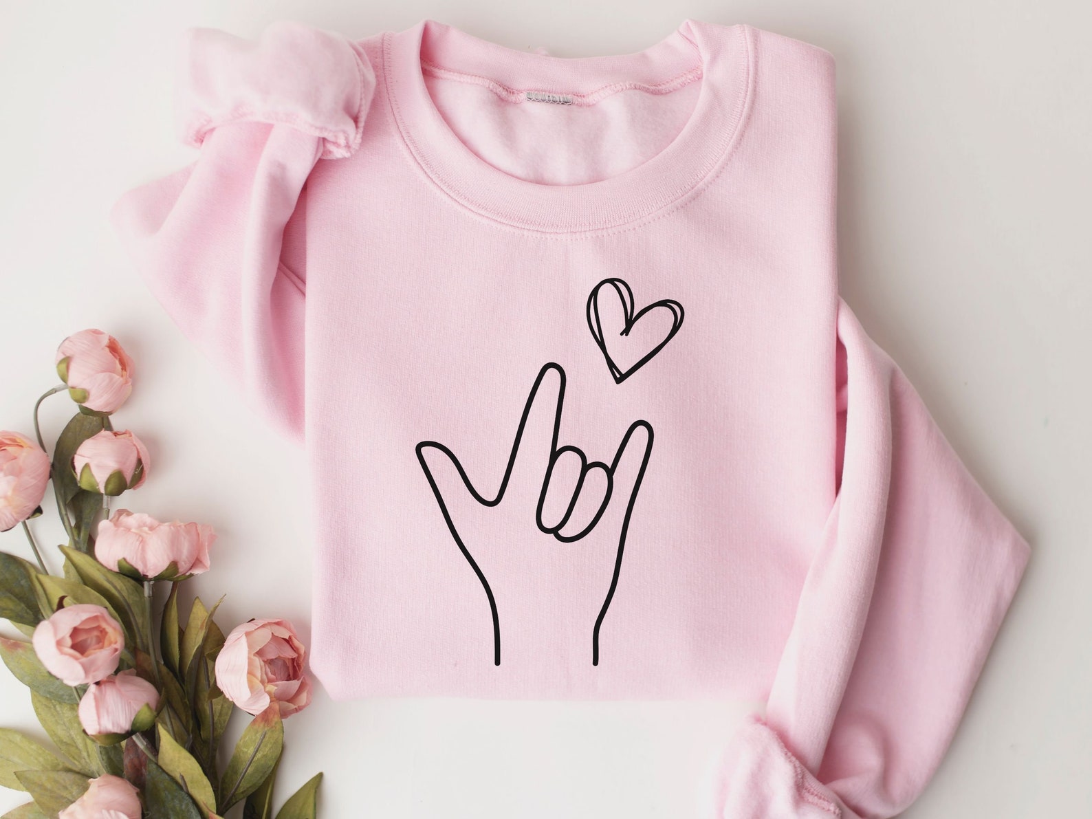 ASL Sweater, ASL I Love You Shirt, American Sign Language Love Tee ...
