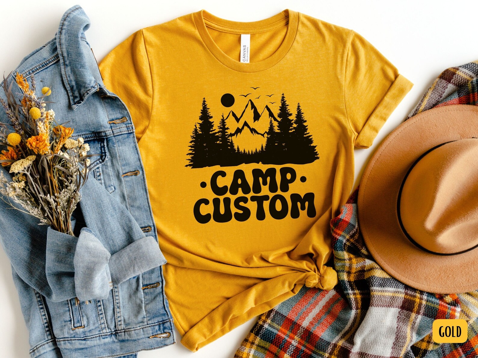 Custom Camp Shirt, Personalized Camping Shirt, Matching Family Camping ...