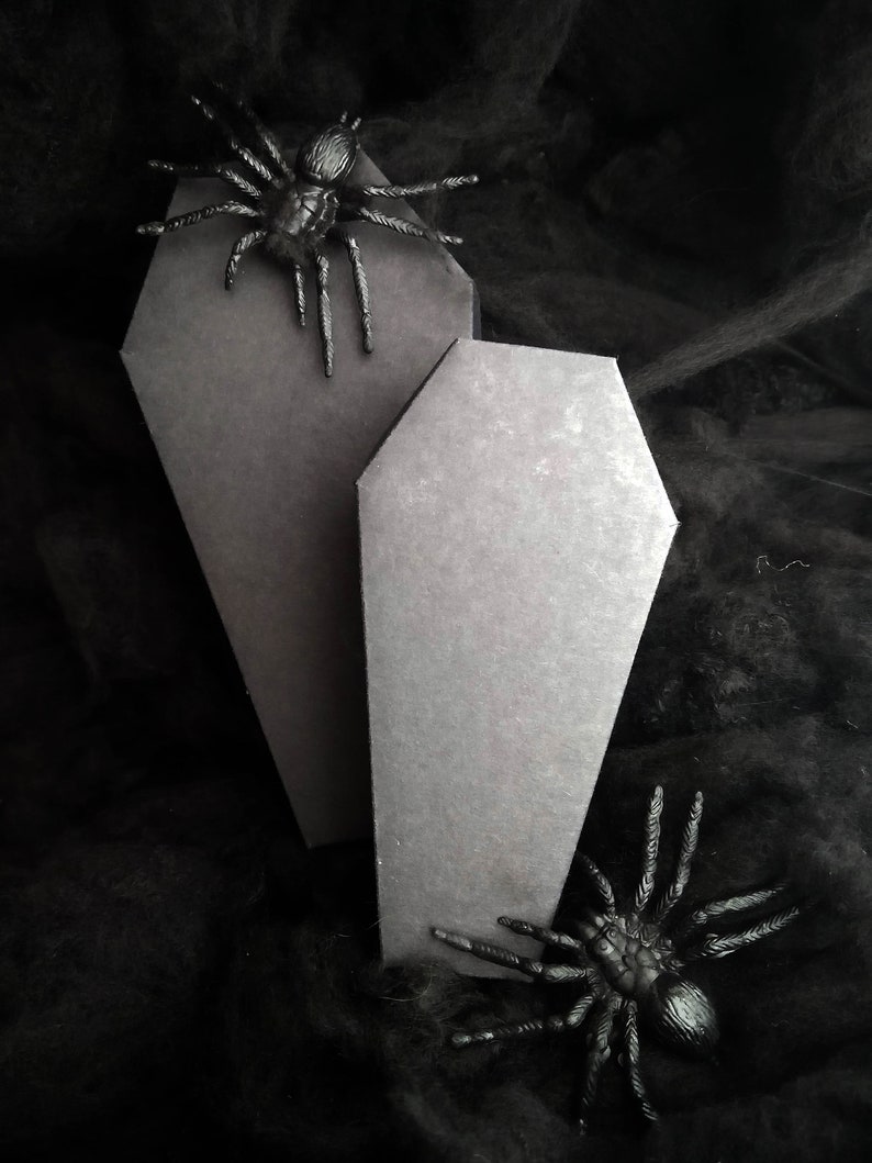 Coffin Box Template Coffin Gift Box Halloween Box Svg - Etsy