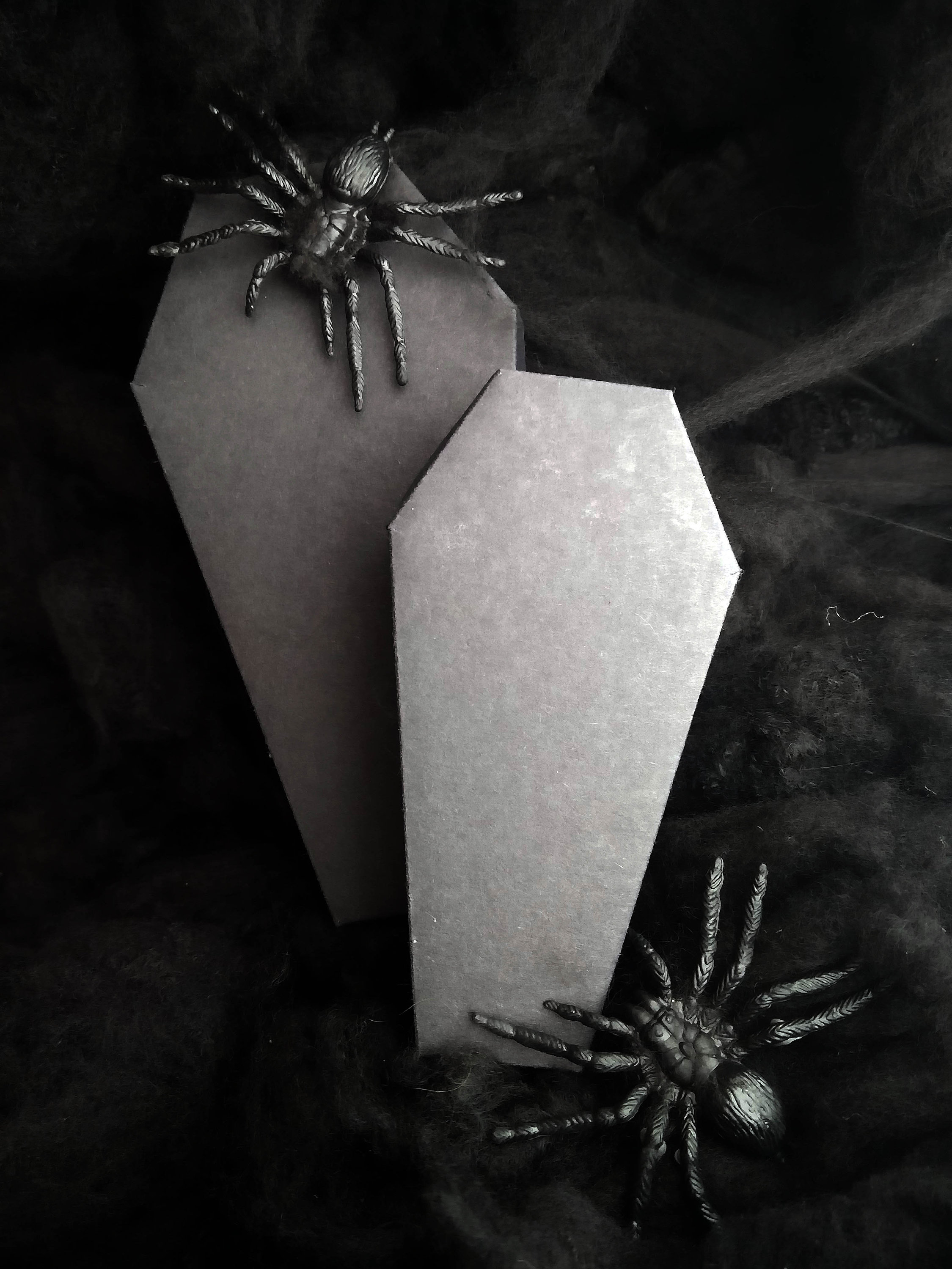 Coffin Box Template, Coffin Gift Box, Halloween Box Svg, Halloween ...