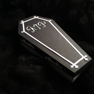 Coffin Box Template, Coffin Gift Box, Halloween Box Svg, Halloween ...