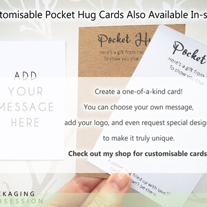 Father's Day Pocket Hug Card Printable, Custom Display Cards PDF ...