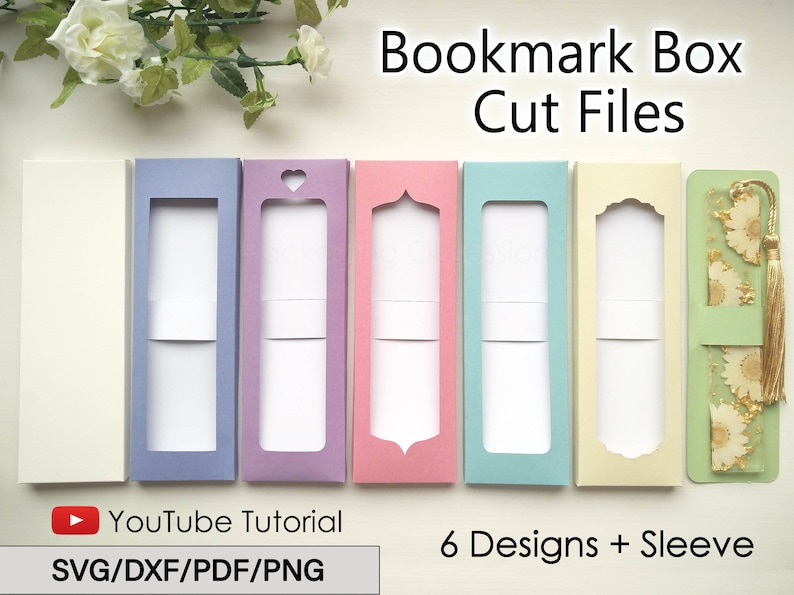 Bookmark Box Svg, Bookmark Holder Svg, Bookmark Display Card Svg ...