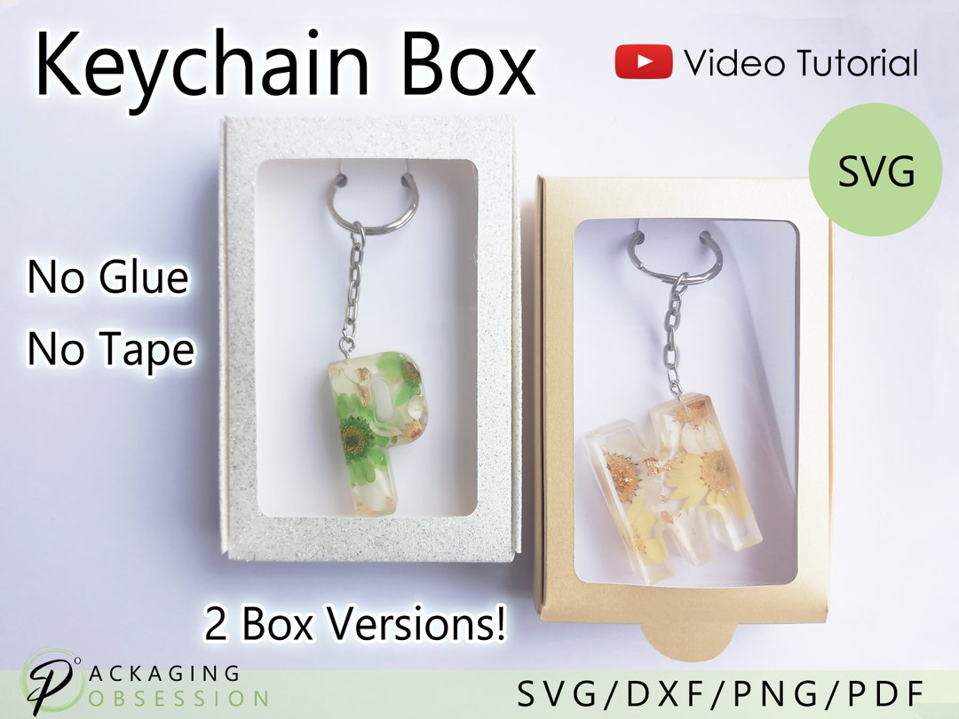Keychain Box Svg, Keychain Box, Keyring Display Card, Keychain Display ...
