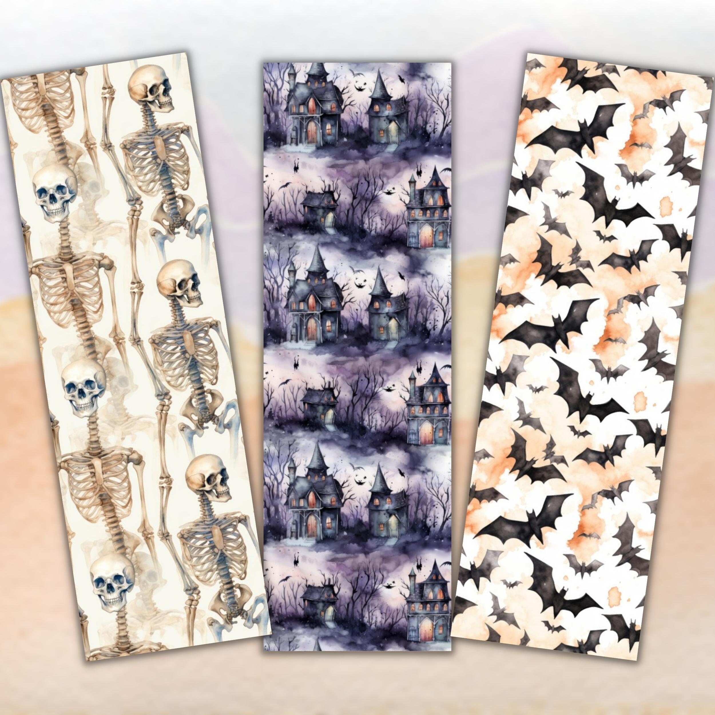 Printable Spooky Halloween Bookmarks. Perfect as a Spooky and Creepy ...