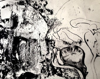 Kiss Lithograph - Etsy