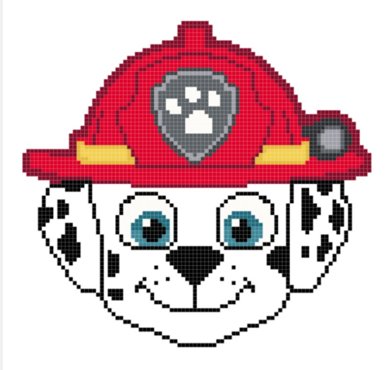 Marshall Cross Stitch Pattern (PDF) - Etsy