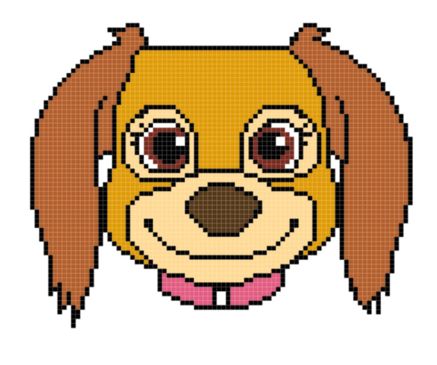 Liberty Puppy Cross Stitch Pattern (PDF) - Etsy