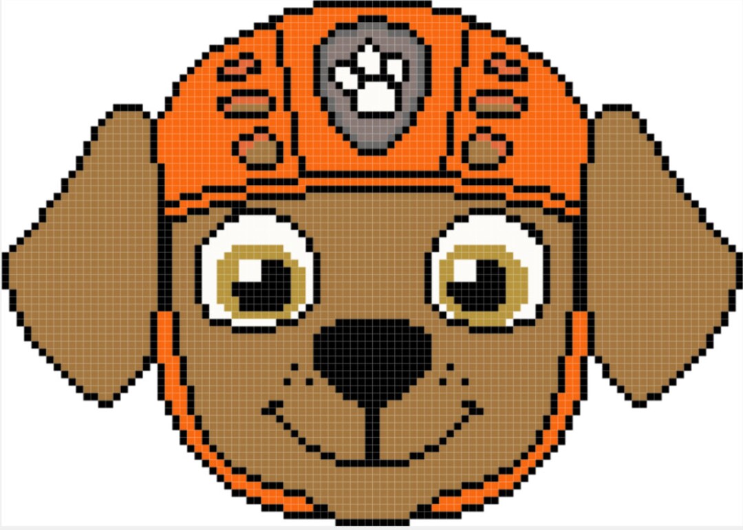 Zuma Puppy Cross Stitch Pattern PDF - Etsy