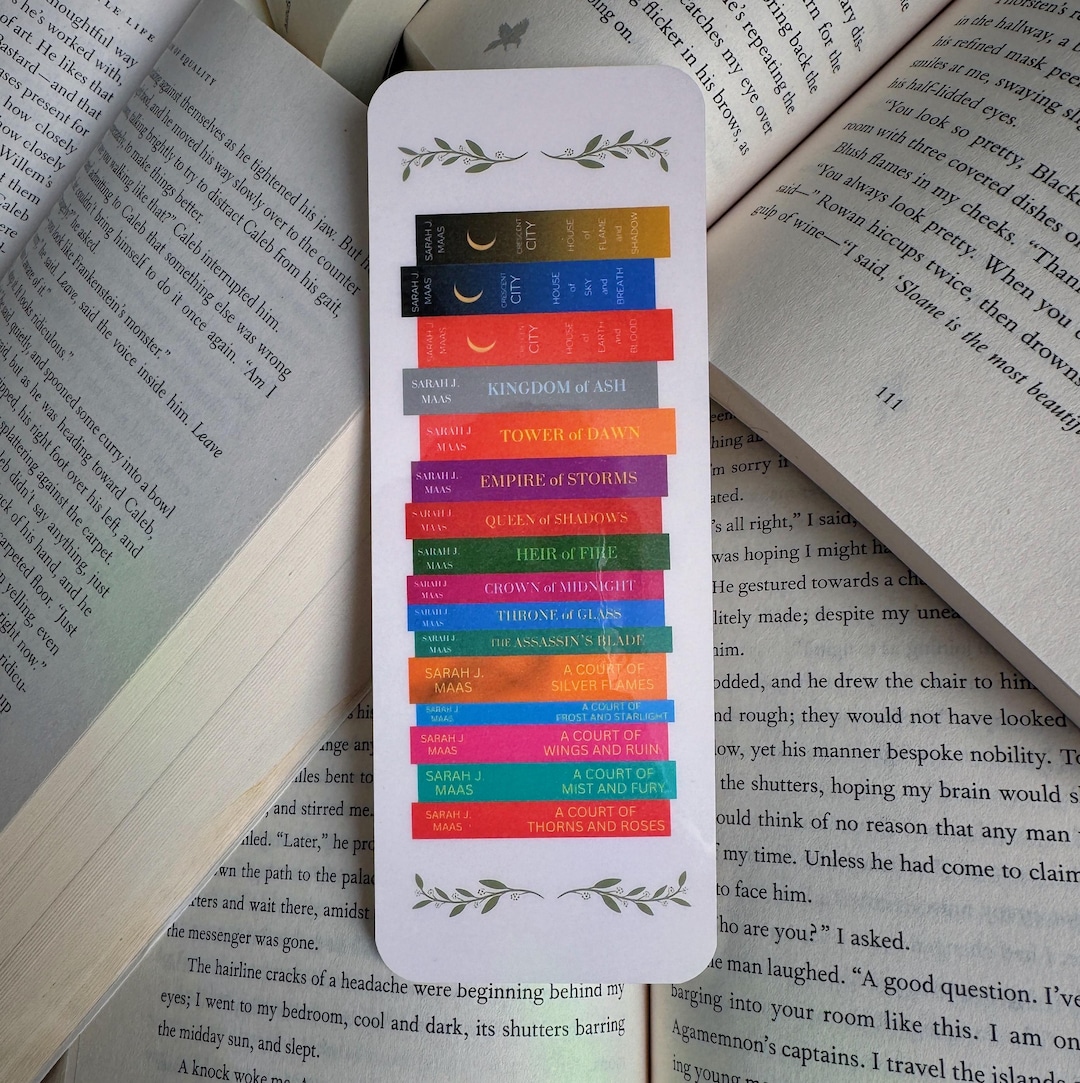 SJM Universe Bookmark - SJM Bibliography Bookmark - Funny Bookmark ...