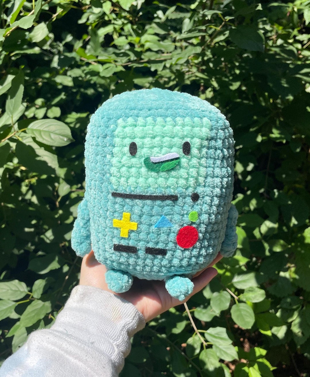Crochet BMO Inspired Plushie, Collectable Plush Toy, Adventure Time ...