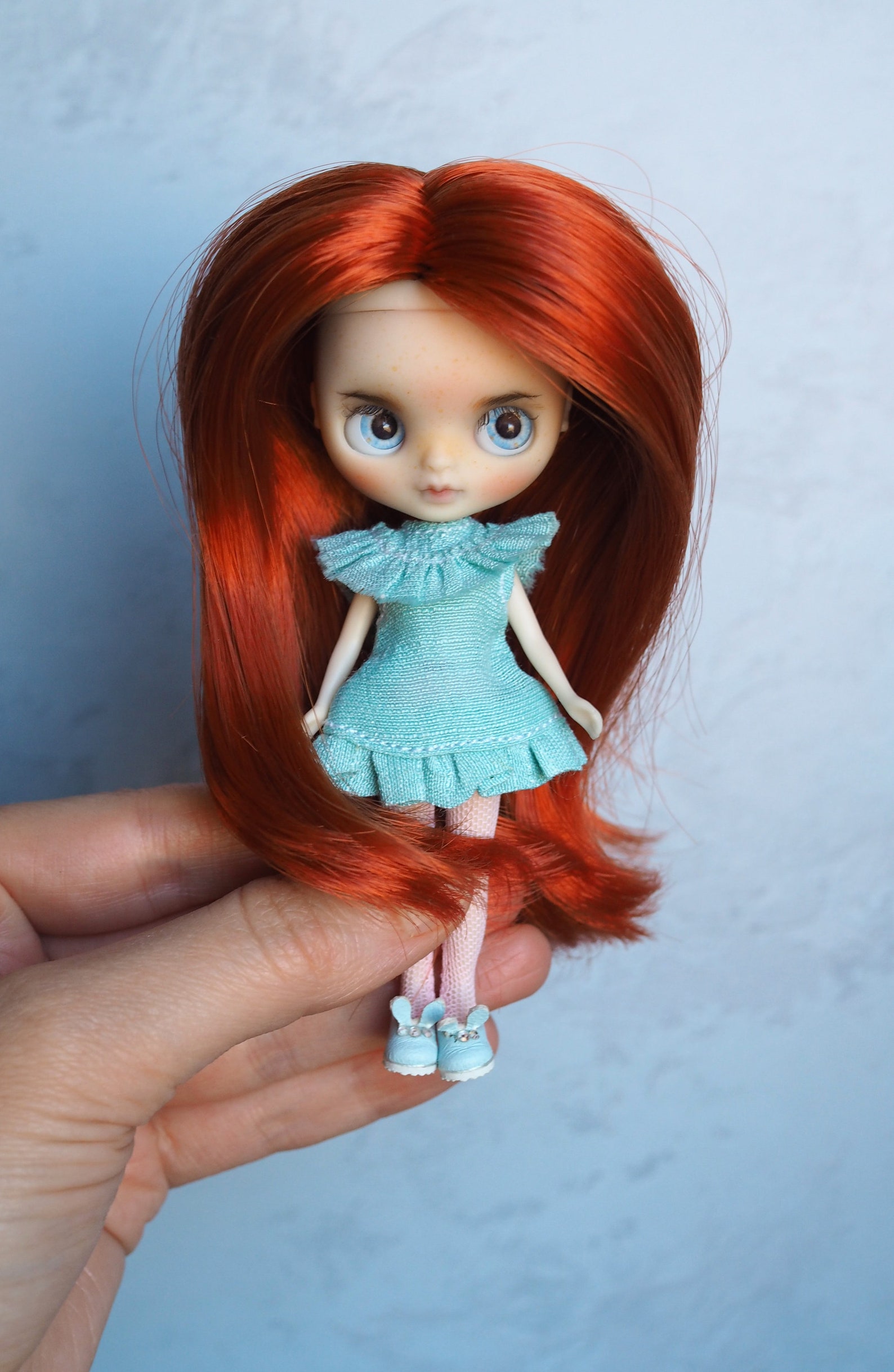 Custom Petite Blythe, Tbl Base, Mini Blythe Doll, Free DHL Fast ...