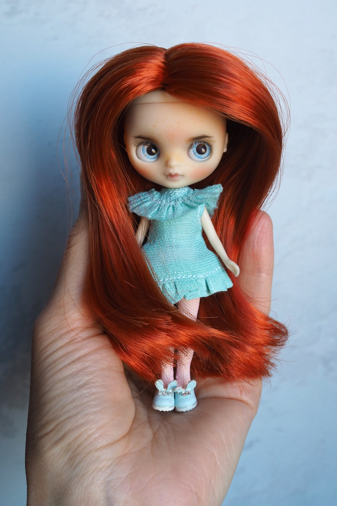 Custom Petite Blythe, Tbl Base, Mini Blythe Doll, Free DHL Fast ...
