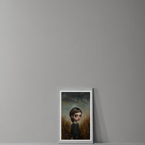 Gothic Gloomy Girl Pop Surrealism Poster | Wall Art PRINTABLE | Digital ...