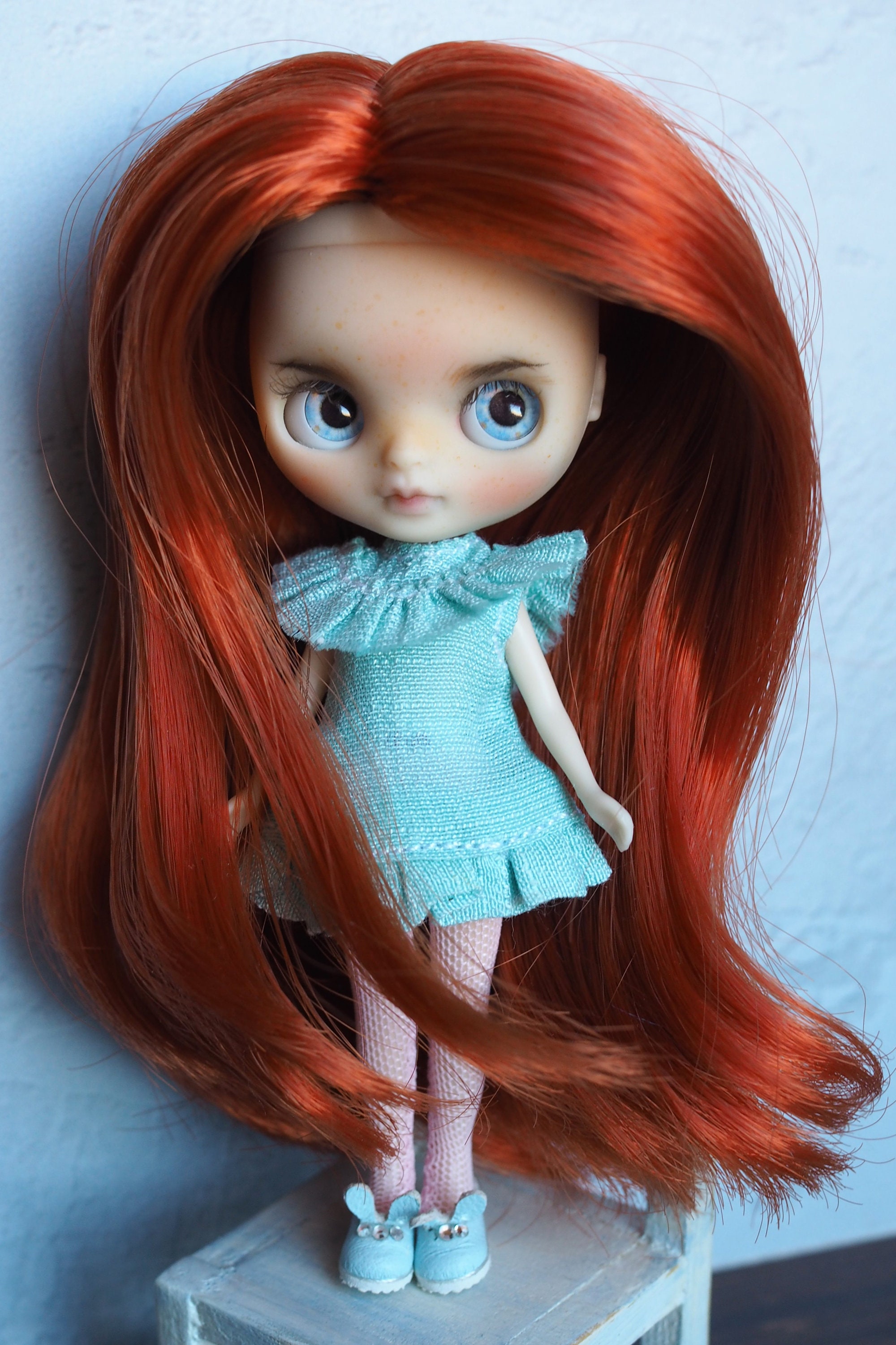 Custom Petite Blythe, Tbl Base, Mini Blythe Doll, Free DHL Fast ...