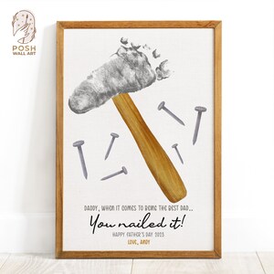 Fathers Day Gifts Fathers Day Gift Personalized Gift From Kids Hammer ...