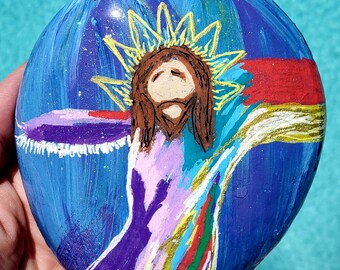 Jesus Painted Rocks - Etsy