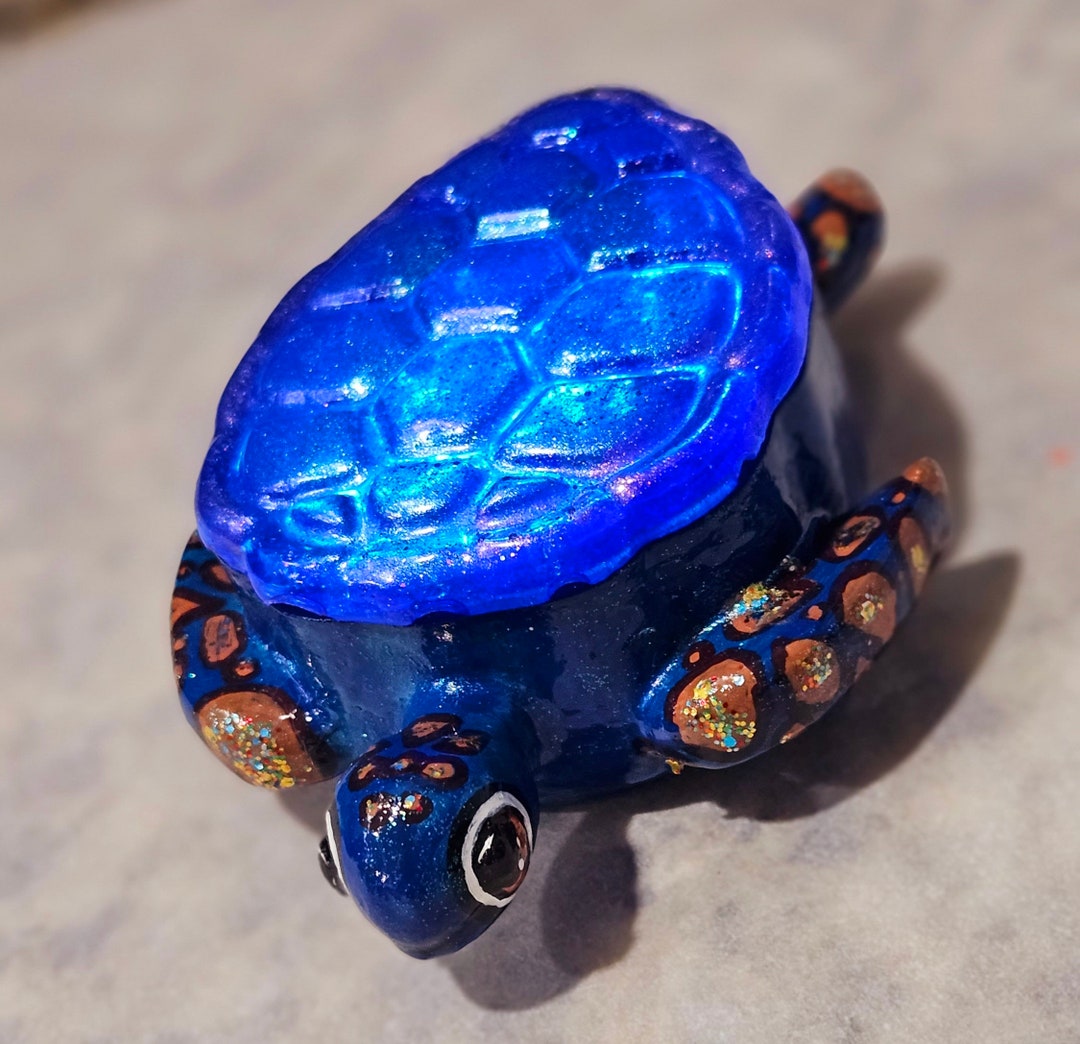 Turtle Jar, Turtle Nightlight, Light up Turtle Jars, Jewelry Box ...