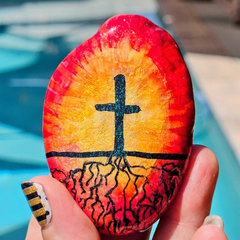 Christian Painted Rocks - Etsy