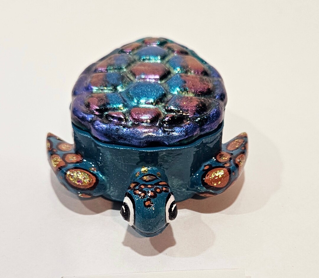 Turtle Jar, Turtle Nightlight, Light up Turtle Jars, Jewelry Box ...