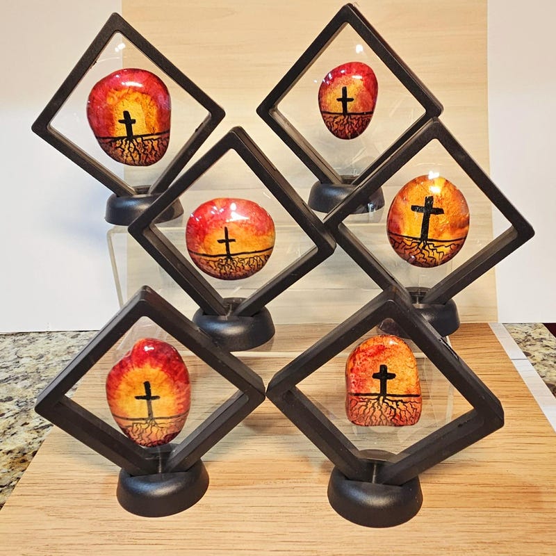 Christian Painted Rocks - Etsy