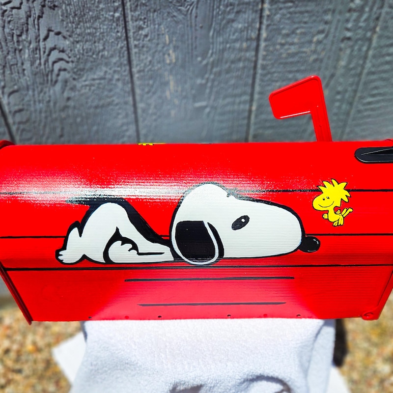 Snoopy Mailbox - Etsy