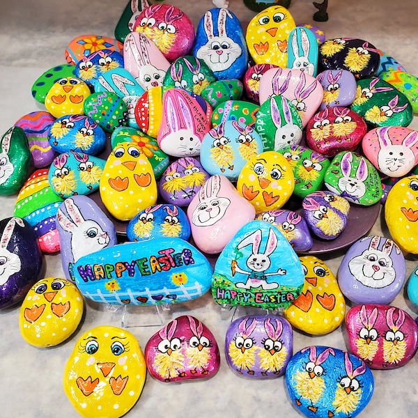 Christian Painted Rocks - Etsy