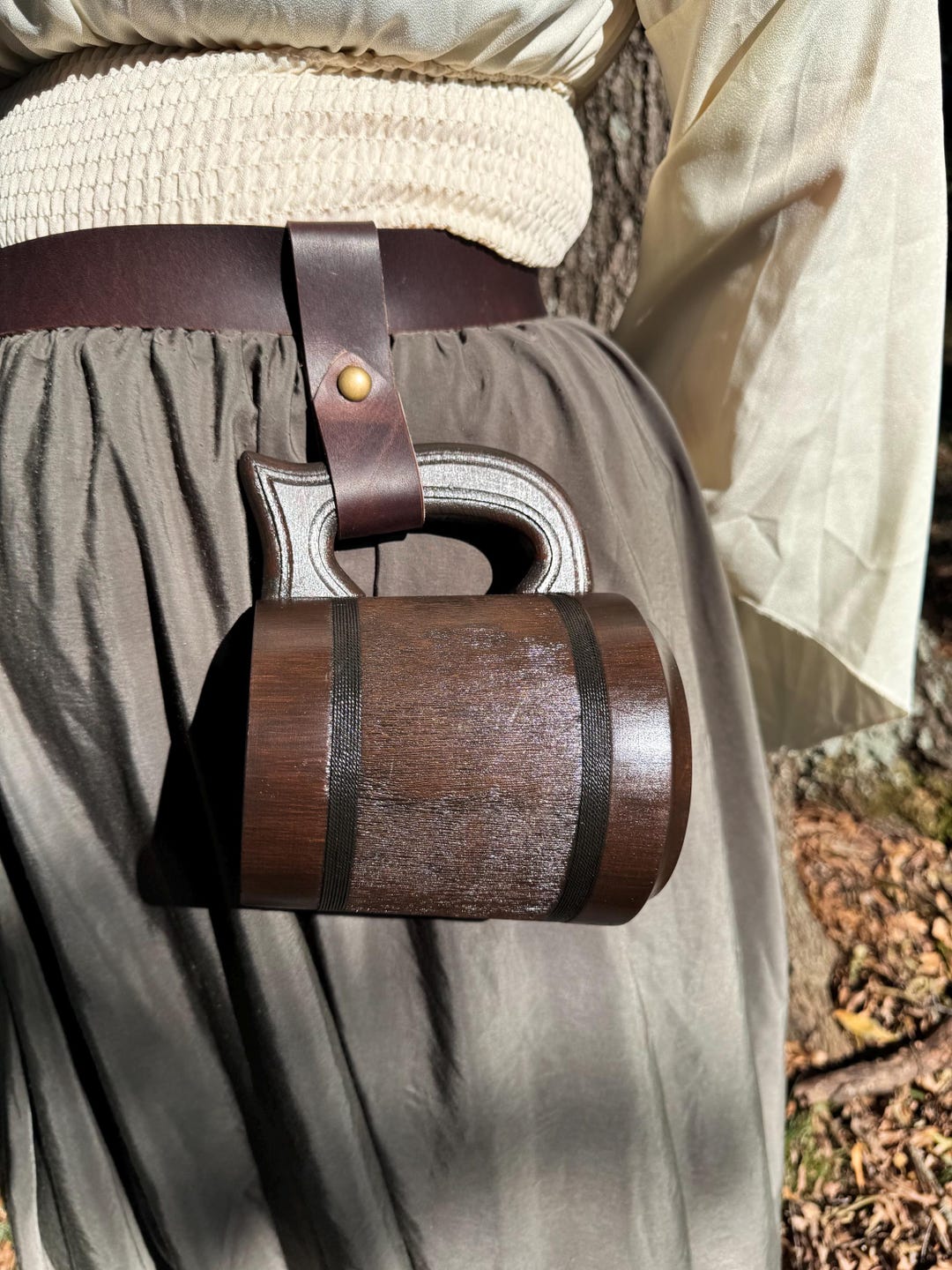 Budget Friendly Leather Tankard Mug Strap - Etsy