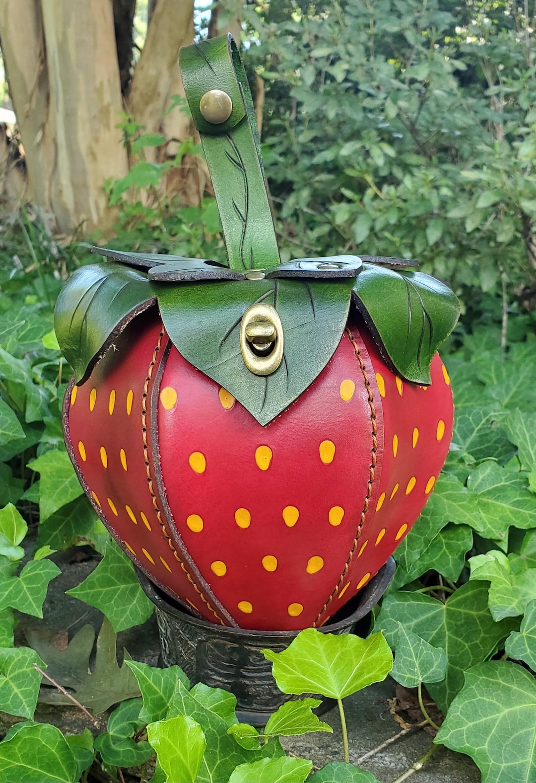 Strawberry Foraging Bag, Matching Belt, and FREE Skirt Hike PREORDER - Etsy