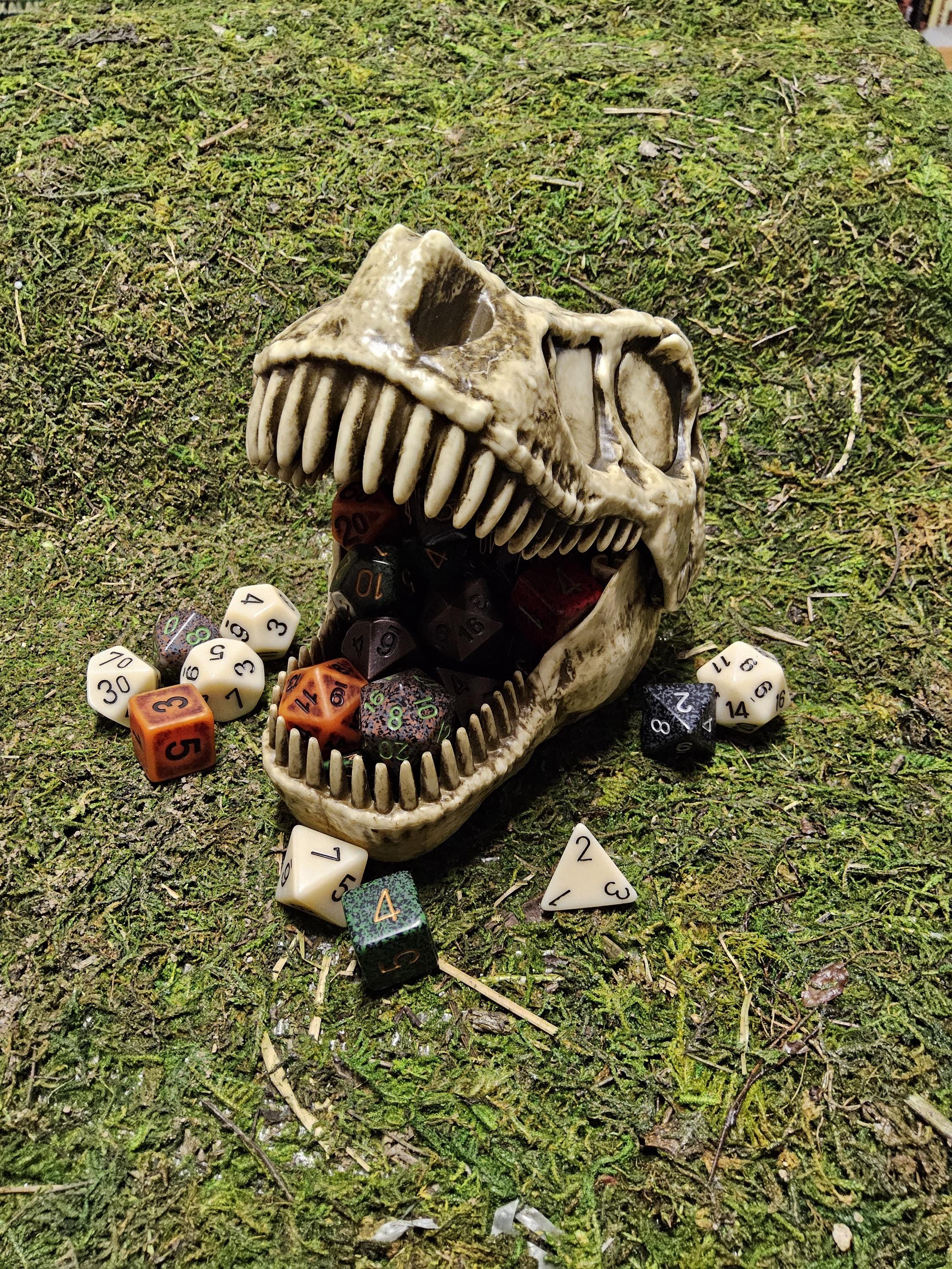 Dino Dice and Miniature Vault - Etsy