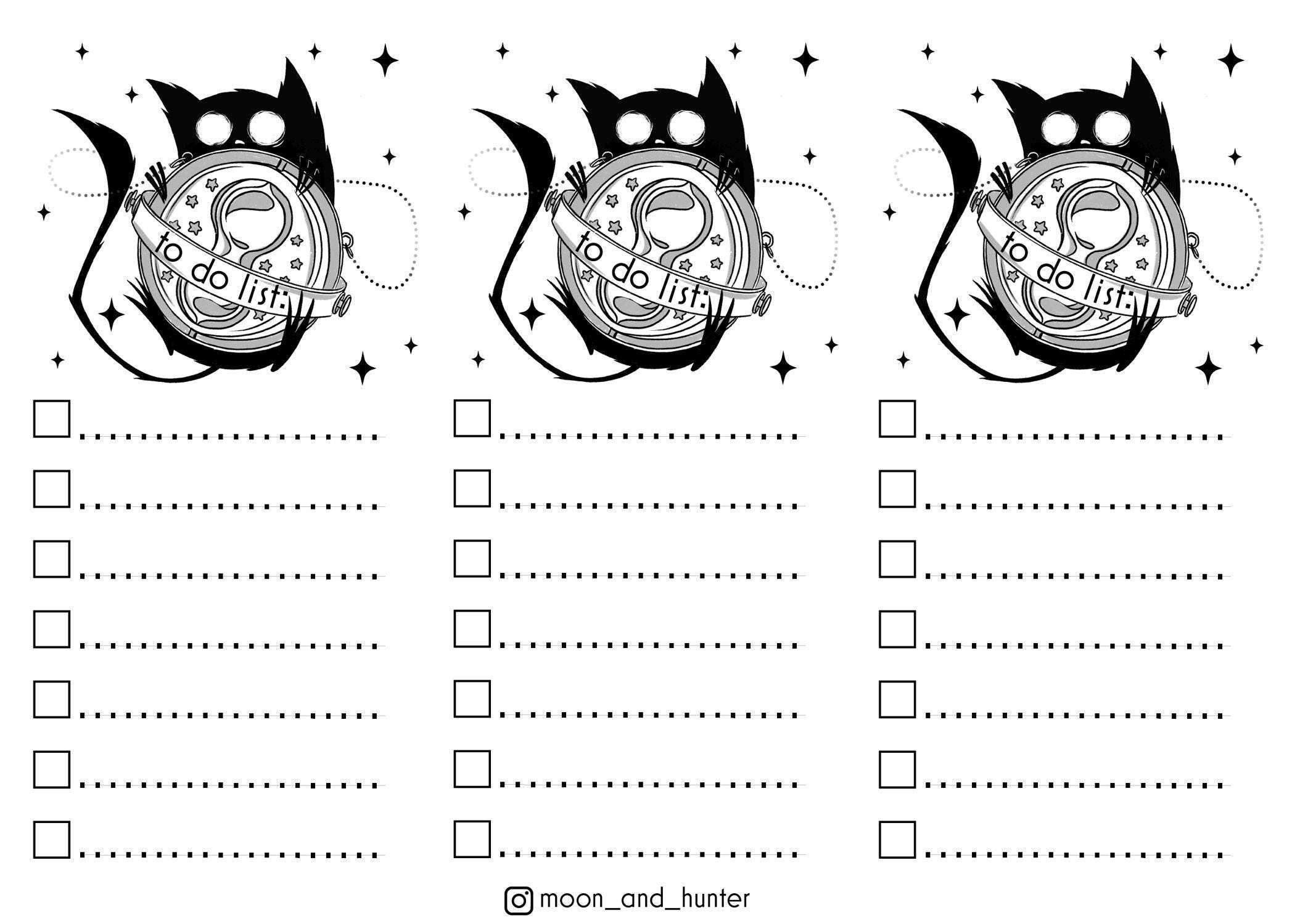 Time-turner To Do List Printable Planner Template - Etsy