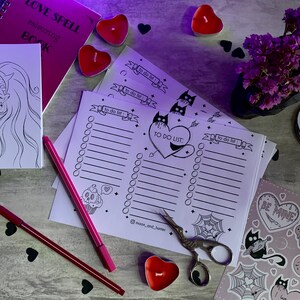 Printable Valentines To-do List Template - Etsy