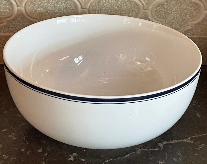 Dansk Bistro Serving Bowl in Classic CHRISTIANSHAVN BLUE Pattern - Etsy