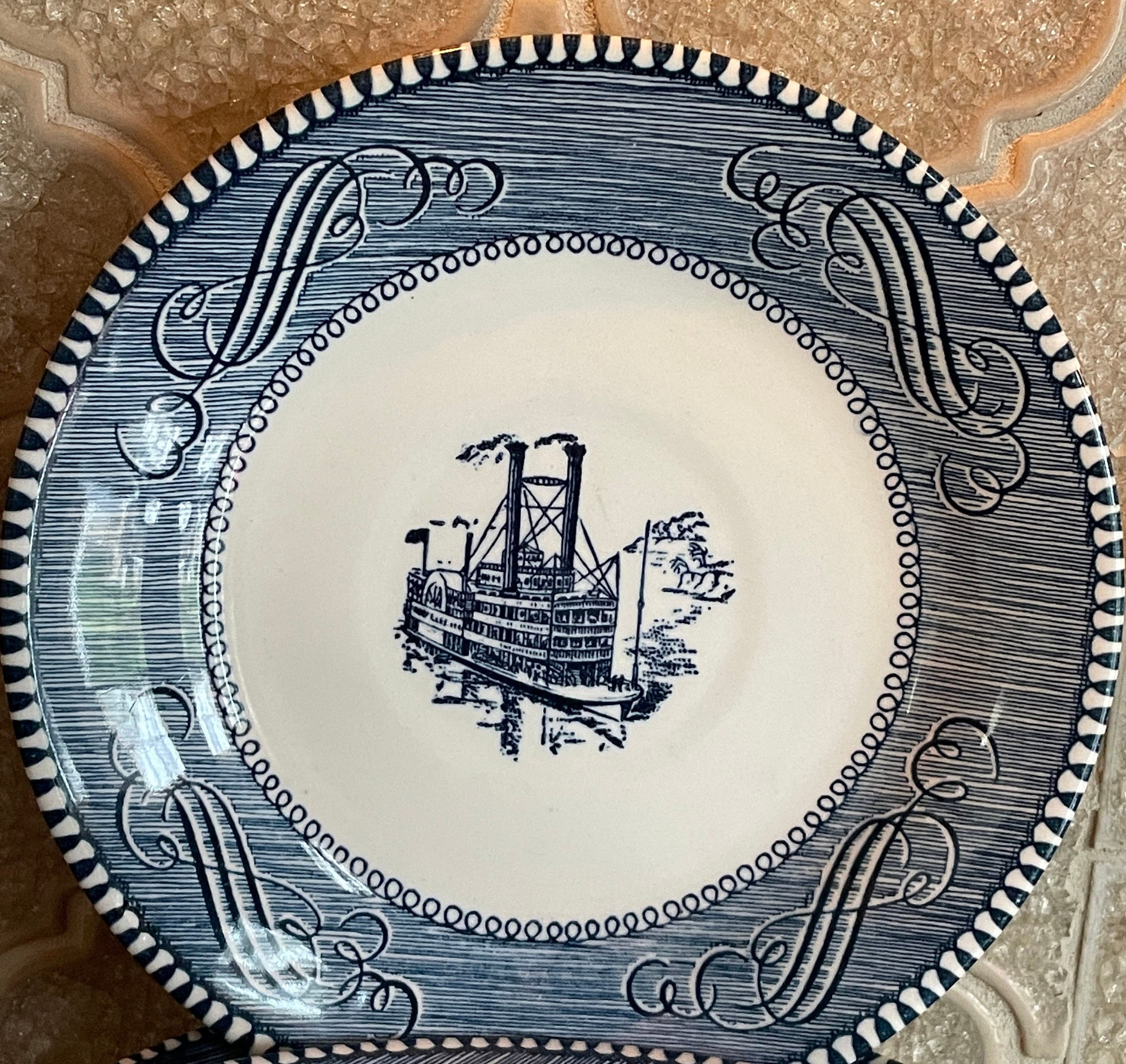 Currier and Ives Blue by ROYAL (USA) Dining and Serving Pieces - Etsy