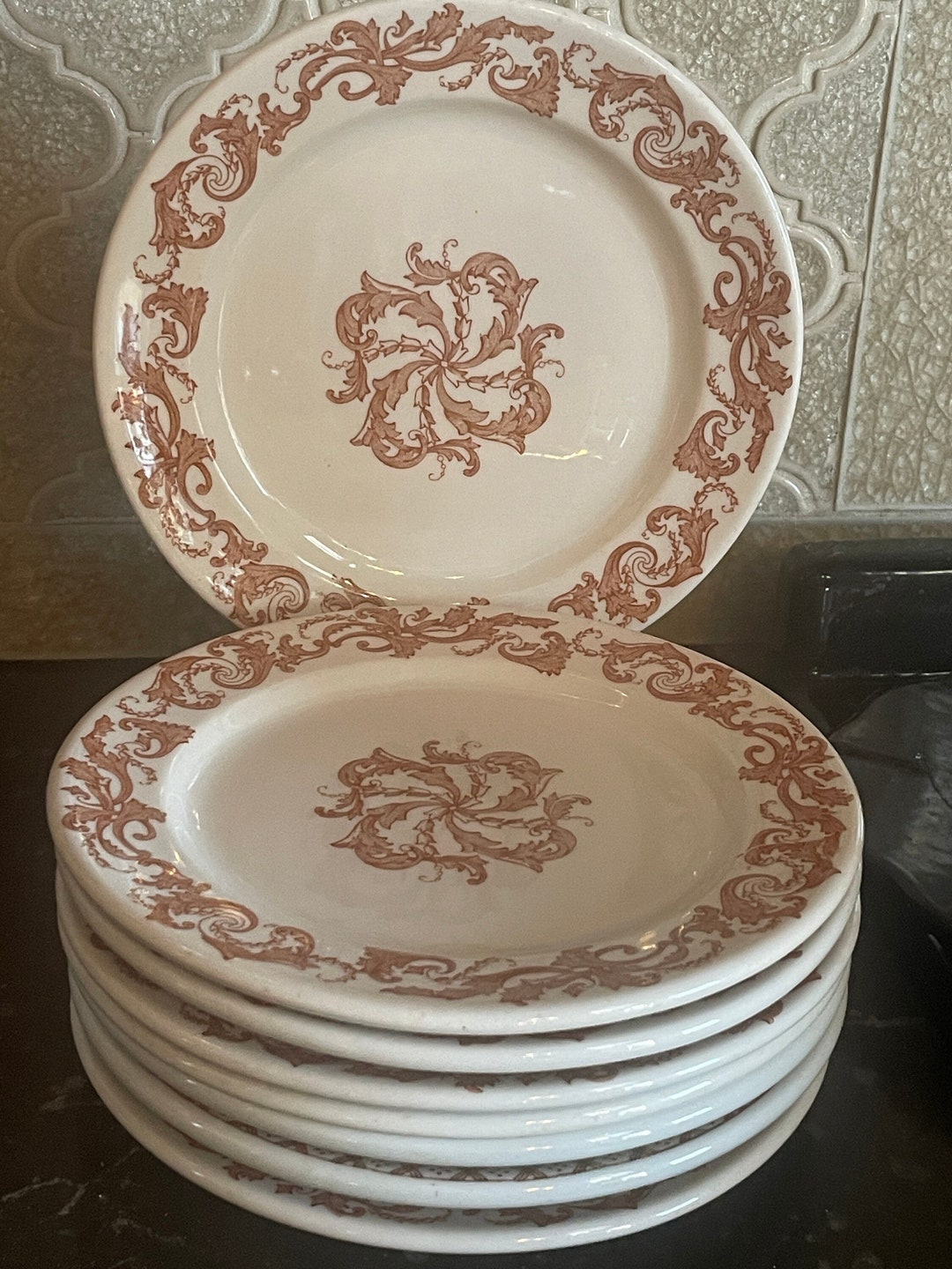 Shenango China (set of 2 and 4) Restaurant-ware Dessert/salad Plates ...