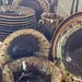 Harker Canonsburg Rawhide Plates Bowls Serving Pieces Brown Drip Glazed ...