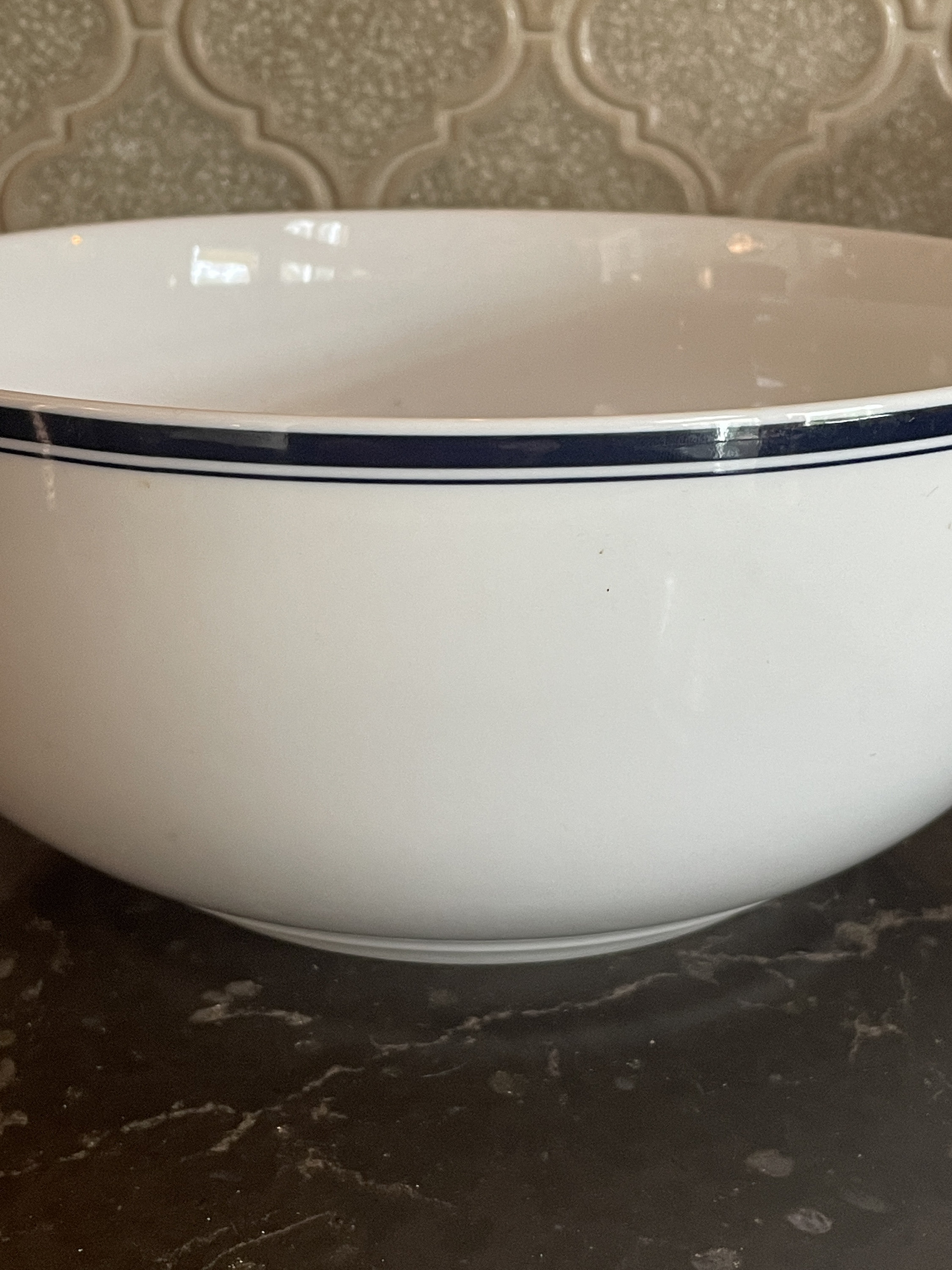 Dansk Bistro Serving Bowl in Classic CHRISTIANSHAVN BLUE Pattern - Etsy