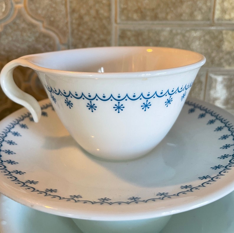 Corelle Snowflake Garland Blue Dinnerware Pieces - Etsy