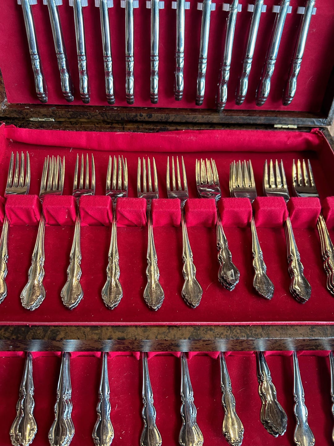 Oneida Stainless Dover Pattern Heirloom Flatware Service for 12 - Etsy
